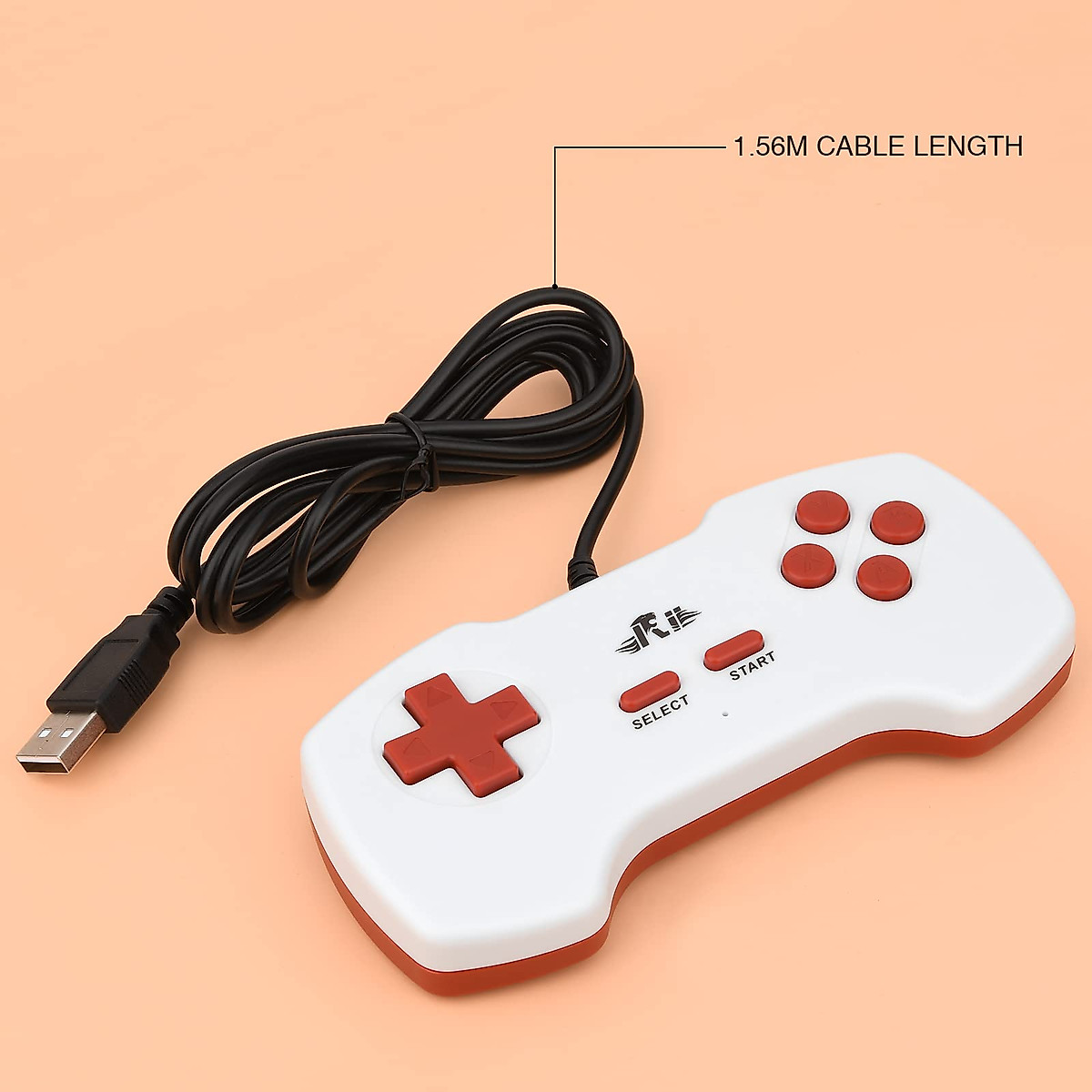 Super Nintendo, NES/SNES Classsic Edition controller, USB Retro Game Controller retro gaming console, gampad joystick for Switch TV/PC/PS Classic/Laptop/Windows7/8/9/XP/2000/vista/CE/Dinput/Xinput