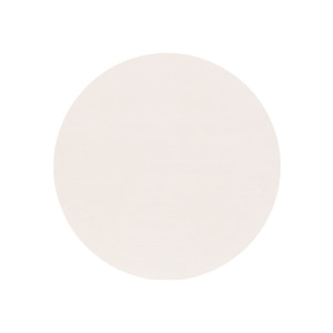 DAIVA CASA Orion Round Table for 4 Person - Birch Solid Wood Kitchen & Dining Room Furniture - Mid Century Modern Scandinavian Style – White Brown Table 37 inch