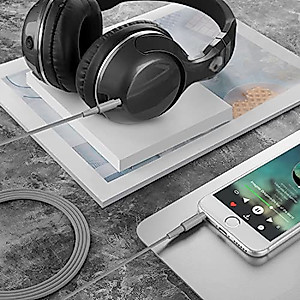 GEEKRIA Audio Cable Compatible with Skullcandy Hesh Evo, Hesh2, Hesh3, Grind, Venue, Crusher, Crusher Wireless, Crusher EVO Cable, 3.5mm Aux Replacement Stereo Cord (4 ft/1.2 m)