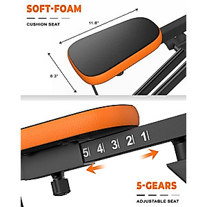 Dskeuzeew Squat Machine for Home with LCD Monitor Squat Exercise Equipment for Home Gym Fitness