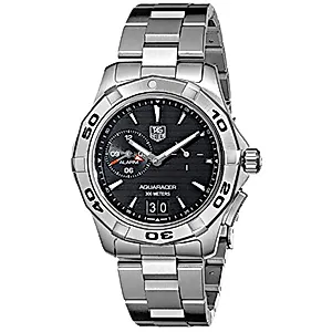 TAG Heuer Men's WAP111Z.BA0831 Aquaracer Black Dial Watch