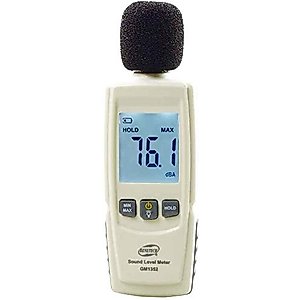 Sound Level Meter Decibels Detector 30-130dBA Digital o Sound Level Meter Noise Measurement Tool for Office Hospitals