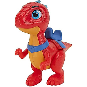 Dino Ranch Clubhouse,Large 12-Inch Playset with Lights & Sound,Features Silo with Slide,Bridge,Extendable Room,2 Dino Ranchers,2 Dinos - Toys for Kids - Amazon Exclusive