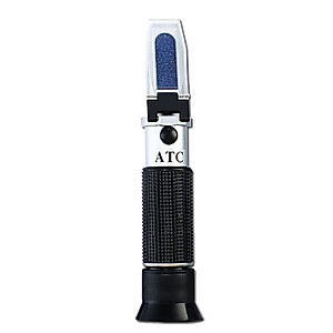 Handheld Portable brix Refractometer 0~20% Brix Meter with Measurement Accuracy 0.1% HT112ATC
