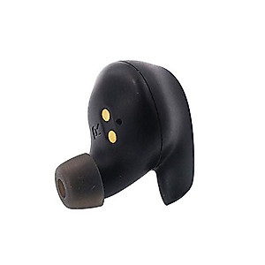 BLLQ 12 PCS Replacement Ear Gels Ear Buds Tips Eargels Eartips for Jabra Elite 75t Earbuds / Jabra Elite Active 65t Earbuds / Jabra Elite 65t Earbuds , S/M/L 3 Size 6 Pairs, Gray 75t Tips