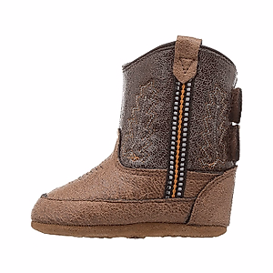 Old West Kids Boots Baby Poppets Leather Boots with Closure, Brown, 1 US Unisex Infant" to "Old West Kids Boots Baby Poppets Leather Boots, Brown, 1 US Unisex Infant