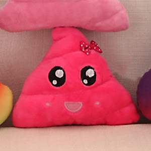 ifundom Poop Soft Plush Pad Plush Toy Plush Cushion Plush Pillow Poo Pink Plush Cushion Pillow