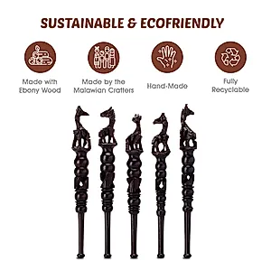 Giraffe NVC Talking Stick: Powerful Communication Tool for Balanced Dialogue, Storytelling and Peacebuilding