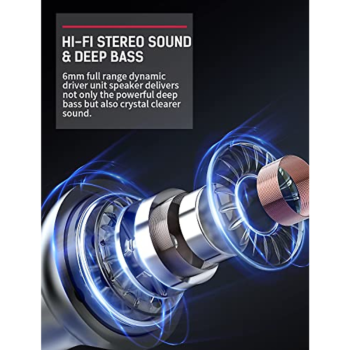 Togetface Kids Wireless Headphones - Cool Shape with Bluetooth 5.1 Headphones, Built-in Microphone, 36 Hours Playtime, IPX5 Waterproof, Touch Control, Suitable for, Sports, Travel, Work, etc.