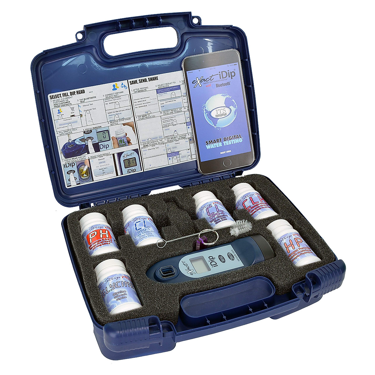 Industrial Test Systems eXact iDip Photometer 486101-PW-K Process Water Starter Kit with Meter