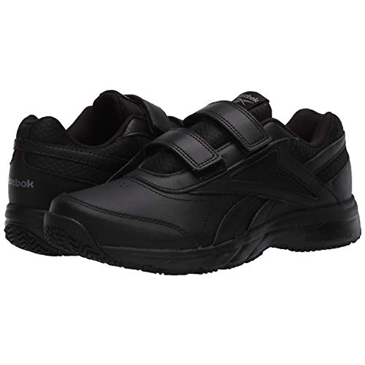 Reebok Women Work N Cushion KC 4.0 Walking Shoe, Black/Cold Grey/Black, 7.5