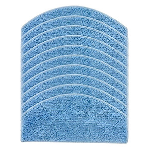 PLANTKA Mop Cloth, Compatible for Laresar Mars01, Vacuum Cleaner Parts(Mop Cloth 10 pcs)