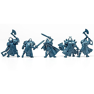 Fantasy Battles Creature Mini Action Figure Playset- Wariors 2 ʺ Fantasy Figures - XL 1/32nd Scale DND 5 pcs Characters Accessories RPGs and Soldiers