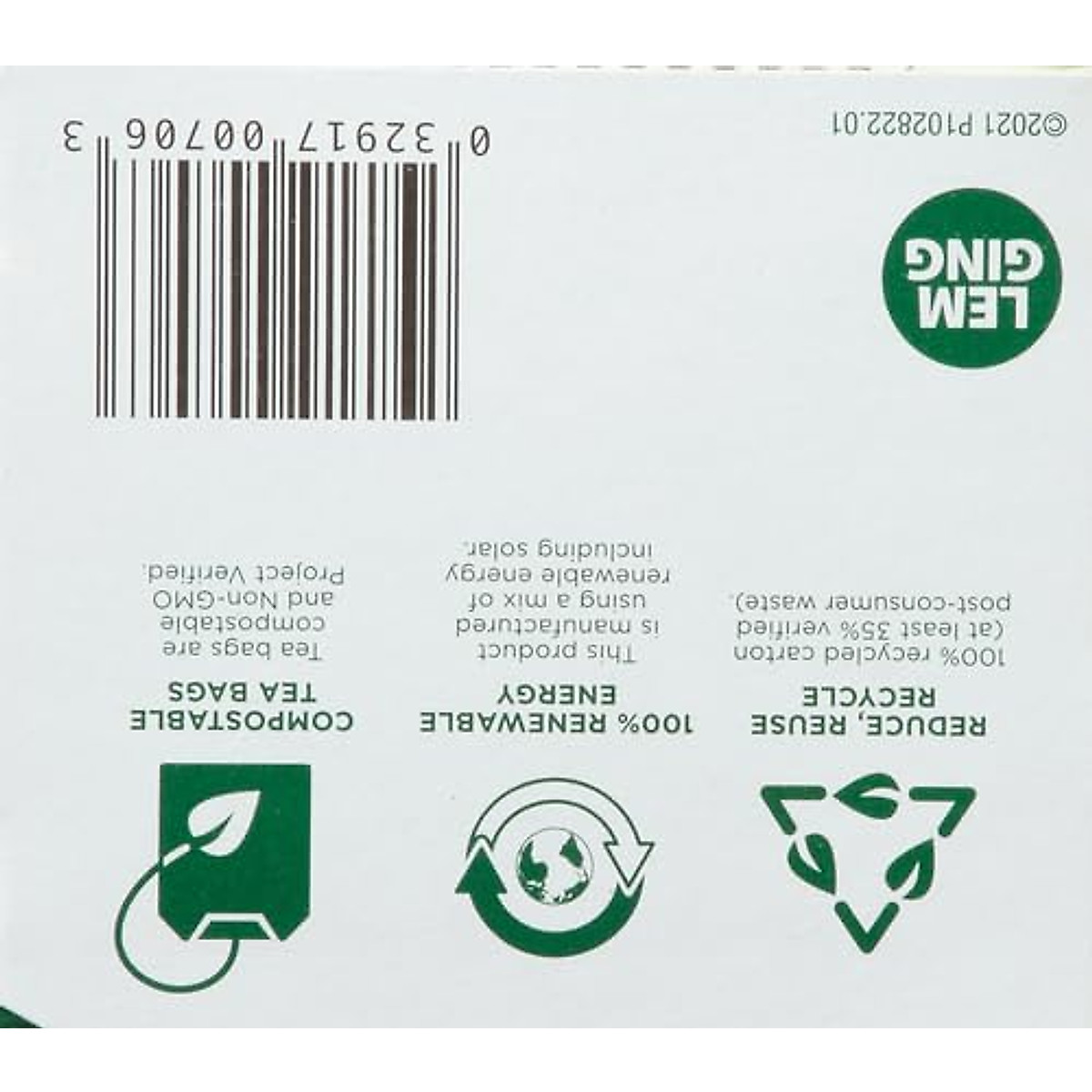 Traditional Medicinals Tea, Organic Lemon Ginger, Promotes Healthy Digestion, 16 Tea Bags