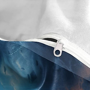 Lightning 3D Christmas Bedding Set for Kids Boys and Girls Duvet Cover Bedding Print with Pillowcase Twin（173x218cm）