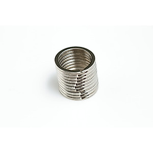 Key Rings Flat Split Keychain Bulk Heavy Duty Strong Keyring for Car Home Large Metal Dog Ring Tag Lanyards School Office DIY