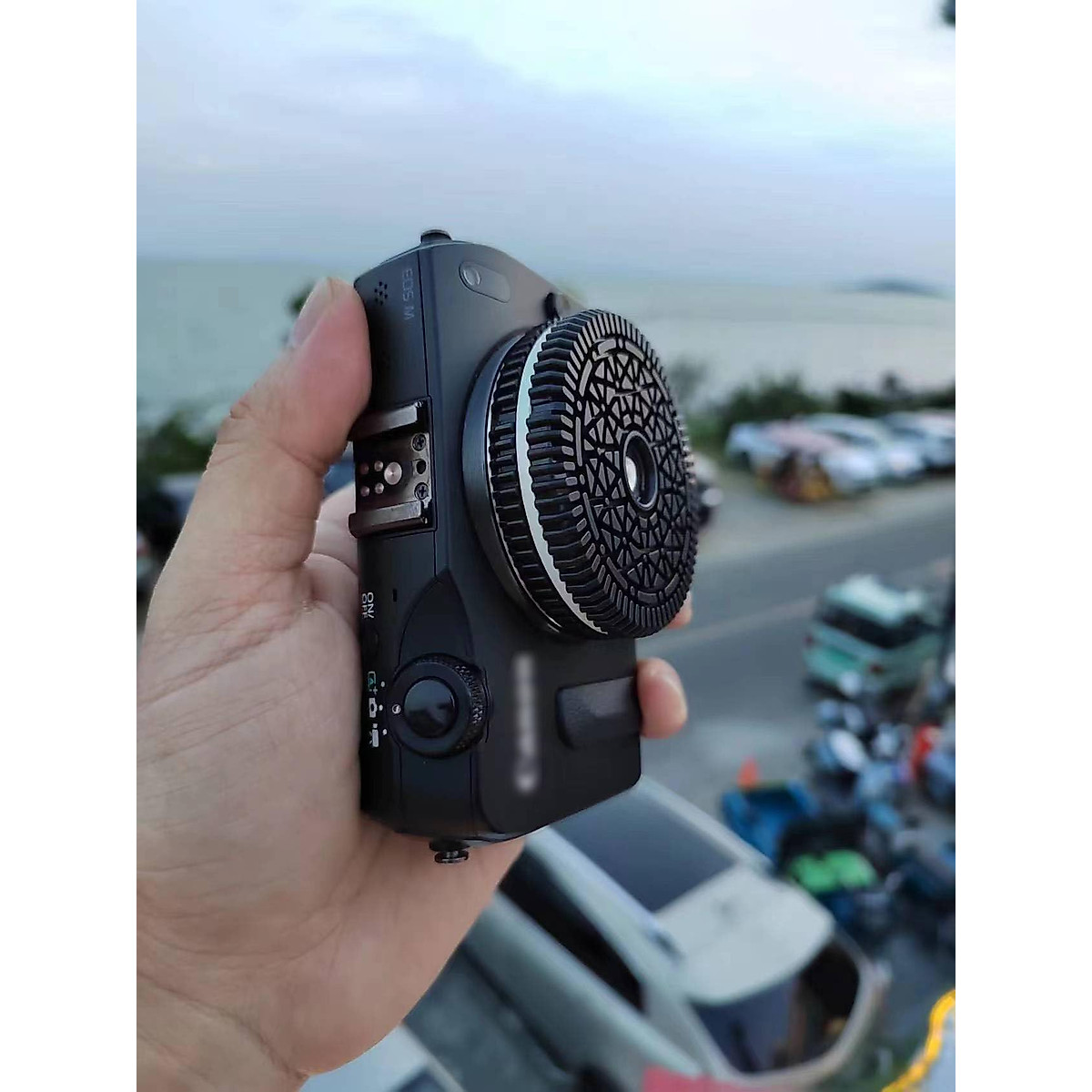 EF-M Mount 32mm/F10 Pancake Lens Focus Free Compatible with EF-M Mount Mirrorless Cameras