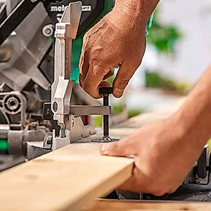 Metabo HPT 18V MultiVolt™ Cordless Miter Saw Kit | 10-Inch Blade | Includes 1-18V/36V MultiVolt™ Battery + Charger | Xact Cut LED Shadow Line System | C1810DFA