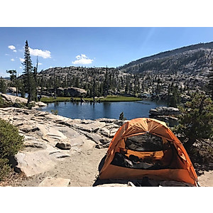 Clostnature Lightweight 2-Person Backpacking Tent - 3 Season Ultralight Waterproof Camping Tent, Large Size Easy Setup Tent for Family, Outdoor, Hiking with tri-Beam Aluminium Stakes