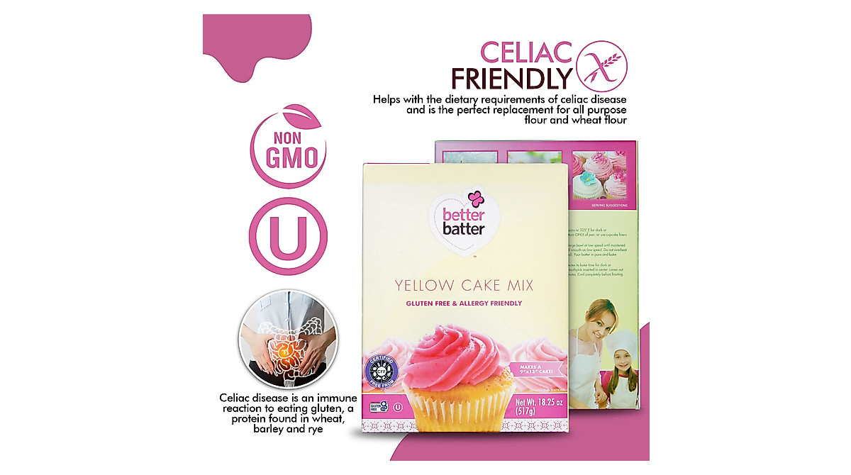 Delicious Gluten Free Yellow Cake Mix | Better Batter