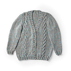 BERNAT Softee Chunky Twist SB Yarn, Coastal Blue