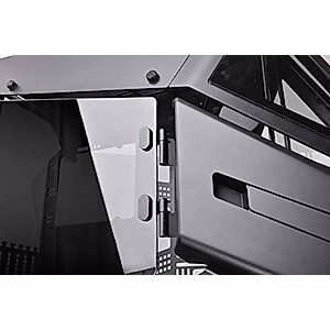 Thermaltake AH T600 Helicopter Styled Open Frame Tempered Glass Swing Door E-ATX Full Tower Case CA-1Q4-00M1WN-00