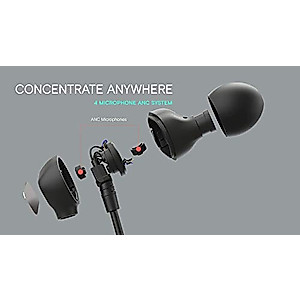 EPOS | SENNHEISER Adapt 460T (1000205) - Dual-Sided, Dual-Connectivity, Wireless, Bluetooth, ANC in-Ear Neckband Headset | for Mobile Phone & Softphone | Teams Certified (Black)