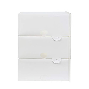 RBtoday Shoe Storage Boxes 24 Pack Clear Plastic Stackable -White - Practical Shoes Racks Organizers Shoe Storage Organizer Cabinet