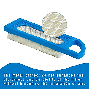 DemJamr 2 Pack 698083 Air Filter with Pre Filter Compatible with BS 14-20HP Engine Lawn Mower, Replace for BS 697153 697014 795115 697634 797008 Air Cleaner