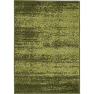 Unique Loom Del Mar Collection Area Rug - Lucille (2' 2" x 3' 1" Rectangle, Green/ Hunter Green)