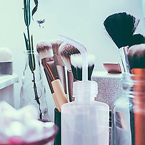 ZOND 3 Pack 250ml Succulent Water Bottle, Bonsai Watering Bottle, Squeeze Bottle for Multi-Purpose Makeup Liquids