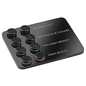 AKG N5005 Reference Class 5-driver Configuration In-Ear Headphones with Customizable Sound (US Version), Black - GP-N505HAHHAAA