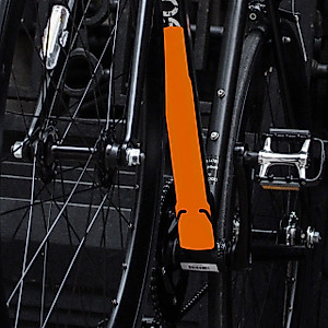 TaktZeit Mountain Bike Down Tube Frame Protector Bike Frame Protection Downtube Frame Protector 3M Tape for Mountain Bike Road Bike (Orange)