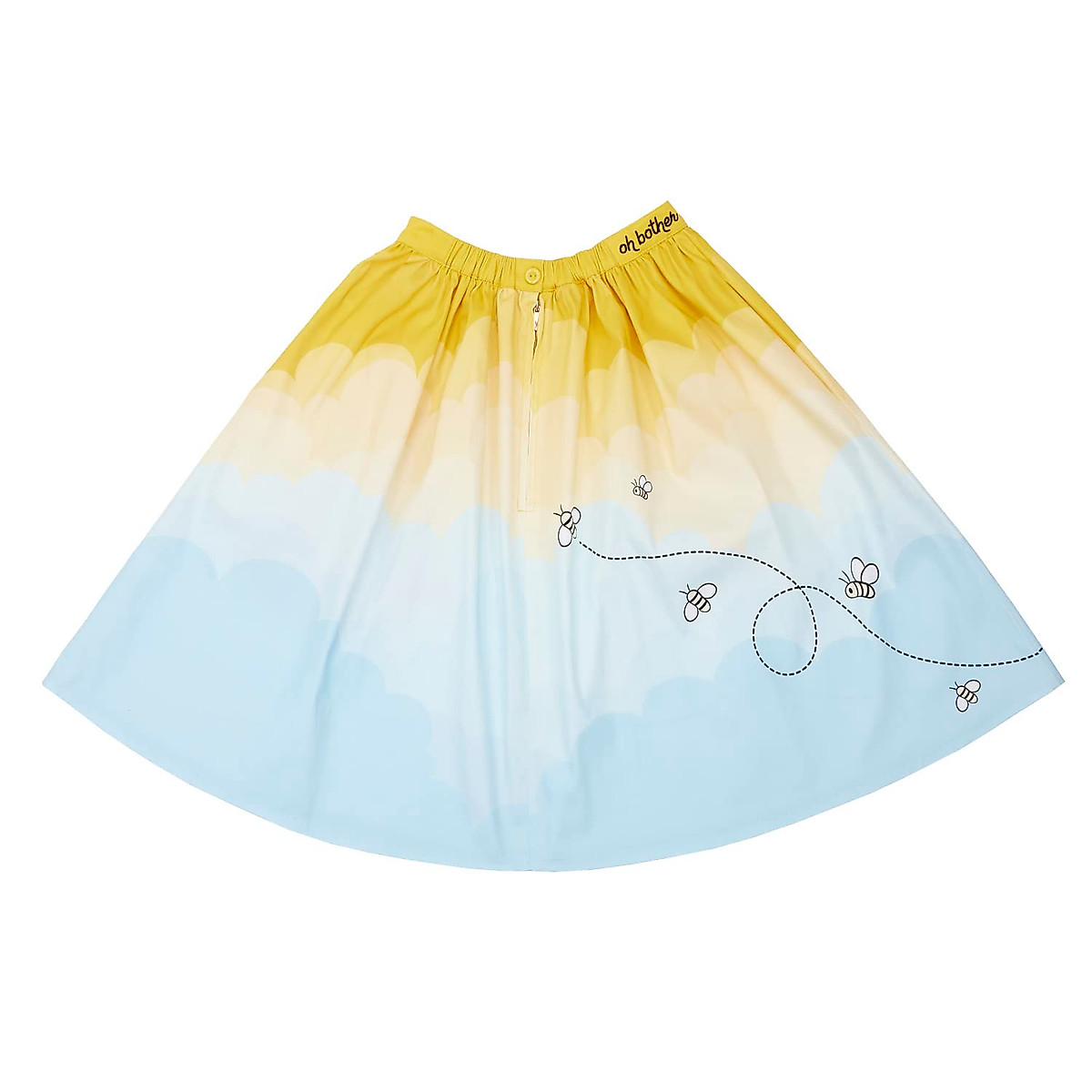 Loungefly Stitch Shoppe Winnie the Pooh: Balloon Clouds Sandy Skirt, Size Medium