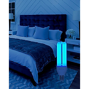 Dichroma 2 Pack 3U 20W Replacement Bulbs for 20W Bug Zapper with E27 Base, Compatible with Meilen, Husaco, Lunatino, PALONE, and Other Models