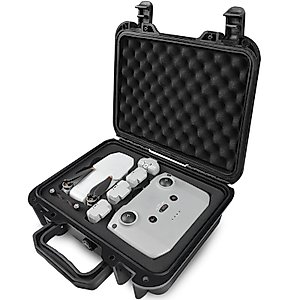 Lekufee Portable Travel Waterproof Hard Case Compatible with DJI Mini 2 SE/DJI Mini 2 Drone/DJI Mini 4K and DJI Mavic Mini 2 Drone Accessories(CASE ONLY)