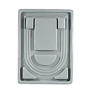 Nofaner Bead Design Board, Bead Board Necklace Beading Jewelry Organiser Tray Design DIY Craft Tool, Necessary Tool for Professional to String Beads