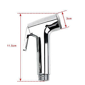 Handheld Bidet Sprayer for Toilet Handheld Sprayer Shower Head Nozzle Spray Gun with Telephone Shower Hose Handheld Bidet Toilet Sprayer Bathroom Cleaning Tools