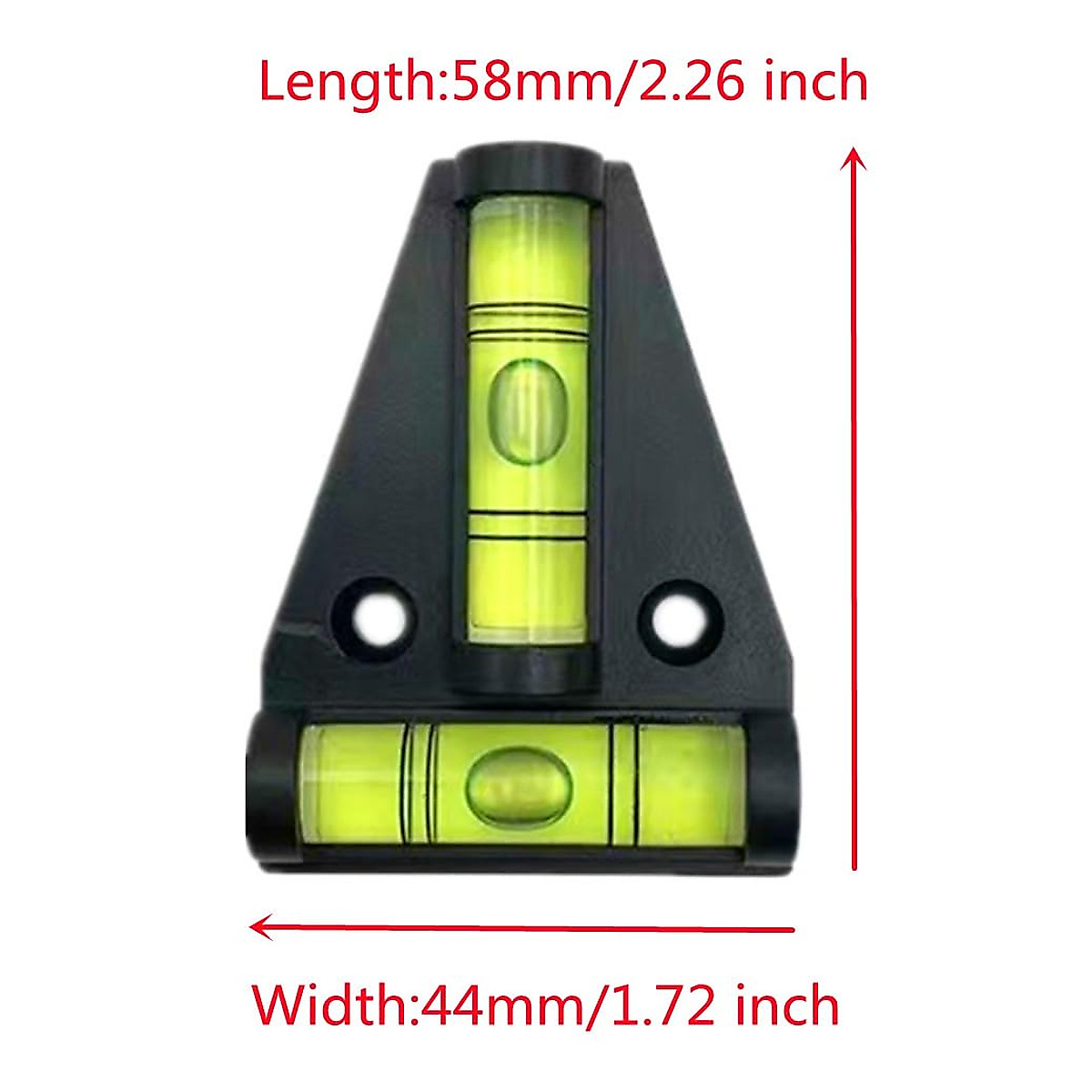 WOYISEPG 2Pcs Magnetic RV Levelers, with Screws Mounting and Magnetism Dual-use, RV Parts Accessories Exterior Leveling Stablilization Levelers