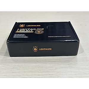 LIGHTAILING Light Set for Porsche 911 Building Blocks Model - Led Light Kit Compatible with Lego 10295(Not Include The Model)
