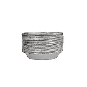 Waytiffer 9" Pie Pans (10pack) - Disposable Aluminum Foil Pie Tins,Heavy-duty, Baking Tin Plates, Standard Size
