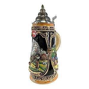 Matterhorn Switzerland German Beer Stein .5L New Mug Germany Limited Edition - Christmas Ornament and Holiday Gift