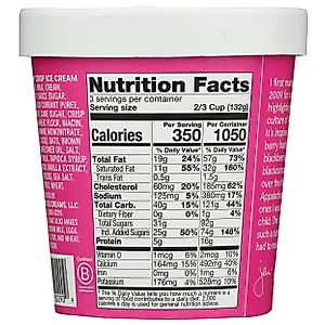 JENIS SPLENDID ICE CREAMS Brambleberry Crisp Ice Cream, 1 PT