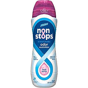 PULSE Non Stops Laundry Scent Boosters - Fresh Spring Scent - Odor Neutralizer Beads - Long Lasting Fragrance (20.1 oz)