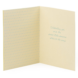 Hallmark Signature New Baby Greeting Card, Happy Cloud