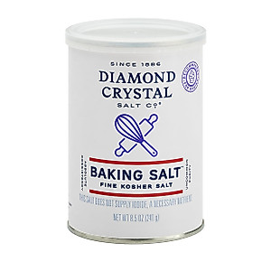 Diamond Crystal Baking Salt, Fine Kosher Salt 8.5oz