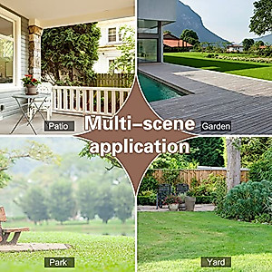 ide·o Outdoor Bench Garden Bench - Wooden Bench, Porch Bench, Benches for Outside, Wooden Benches Outdoor