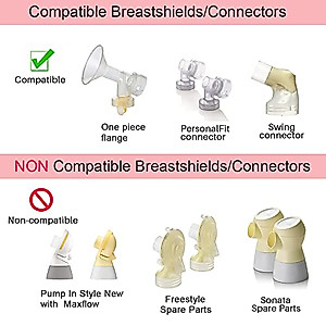 Replacement Tubing for Medela Pump in Style, BPA Free Replace Medela Pump Tubing Made by PumpMom (Not Original Medela Pump Parts)