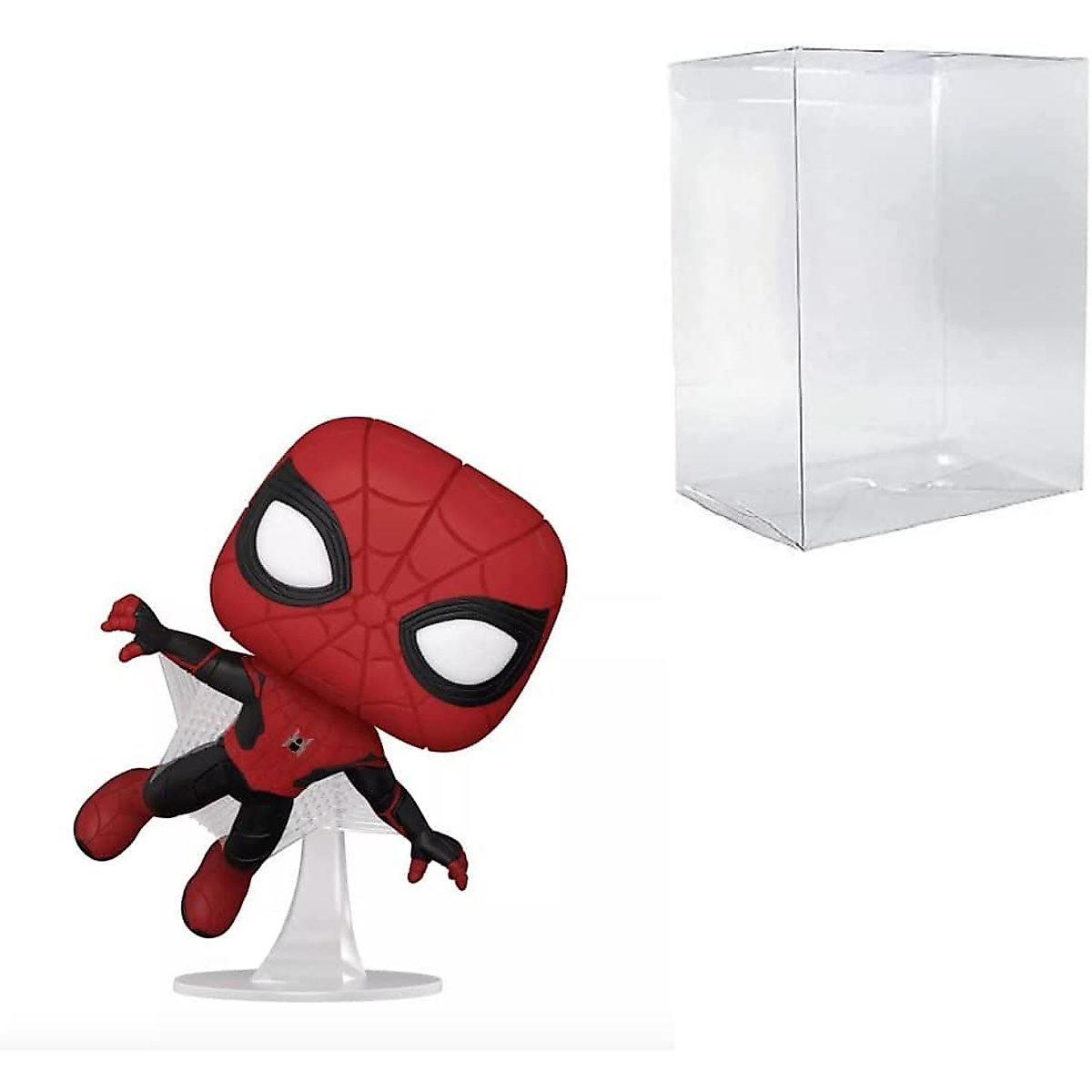 POP Pop! Marvel: Spider-Man: No Way Home - Spider-Man in Upgraded Suit (Bundled with EcoTEK Pop Box Protector Case)