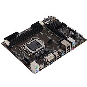 PC Motherboard, CPU LGA 1150 Socket, B85 Computer Motherboards, DDR3 1600/1333/1066MHz Memory, 100M Network Card, Gaming Mainrboard for Desktop Computers